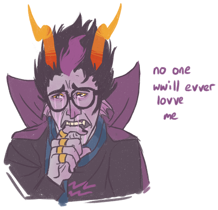 MSPA Booru - broken source crying drexbutt eridan ampora headshot solo ...