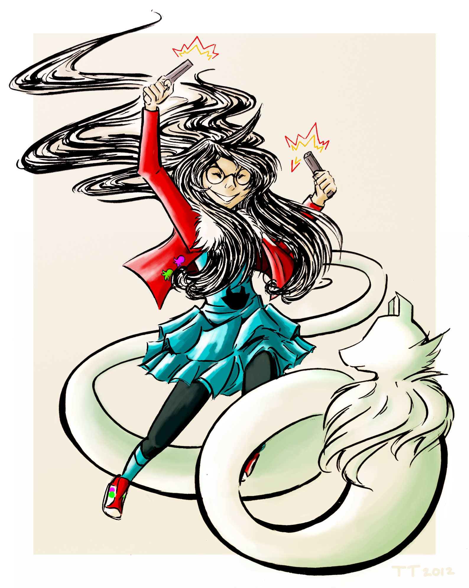 MSPA Booru - becsprite dress of eclectica jade harley sprite ...