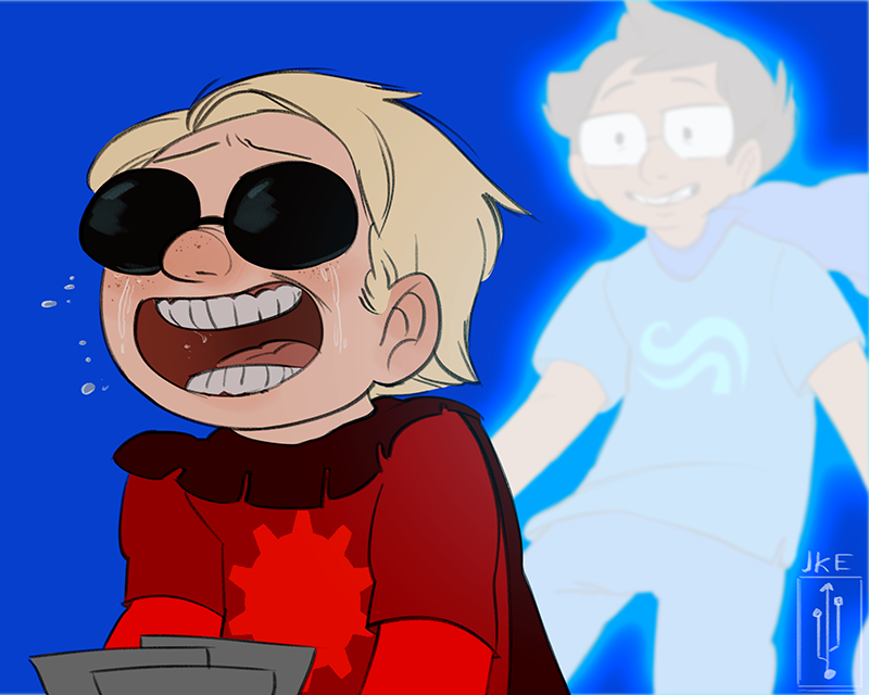 MSPA Booru - crying dave strider godtier heir john egbert knight panel ...