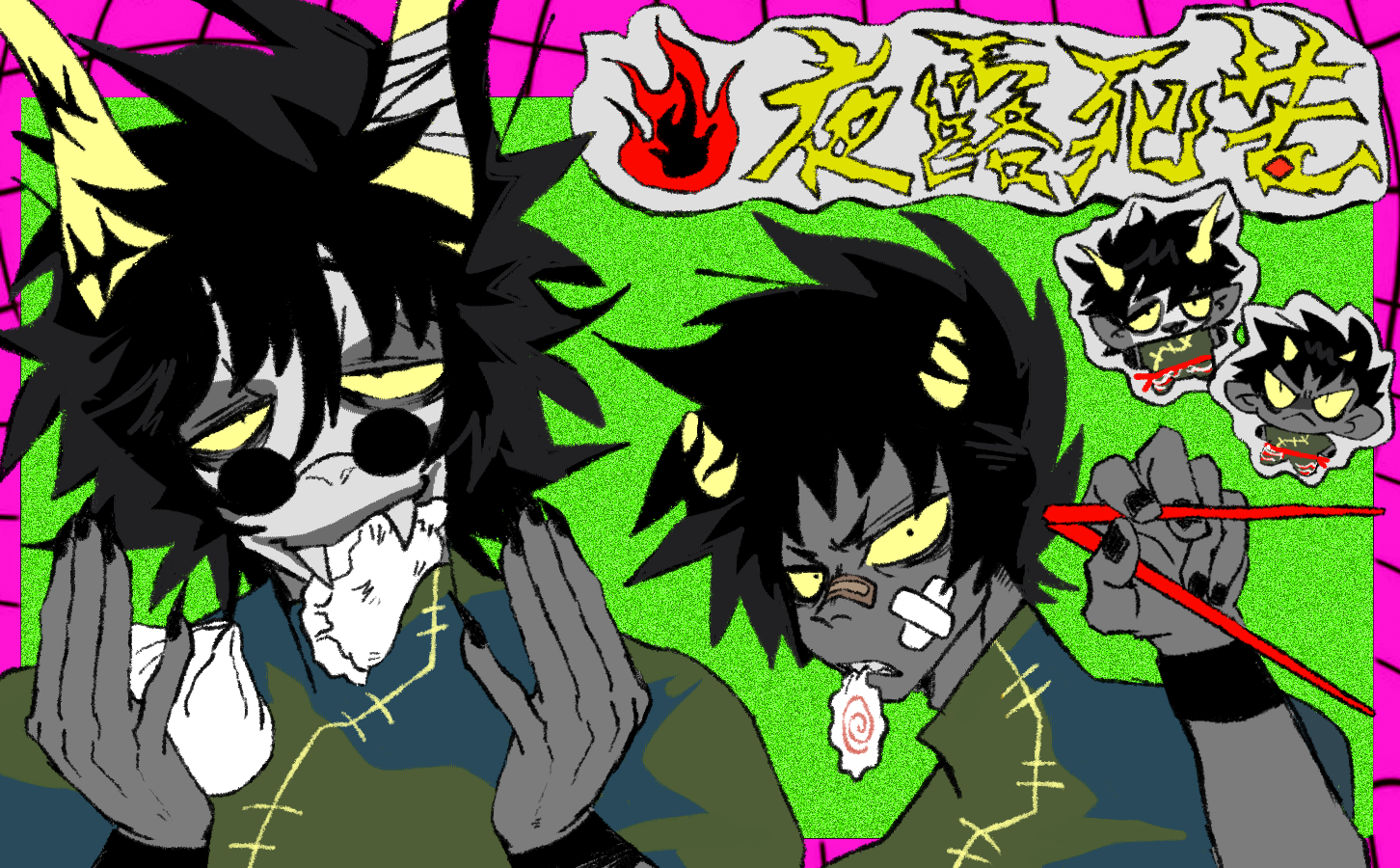 MSPA Booru - 2024 enochmoller eyestrain food gamzee makara karkat ...