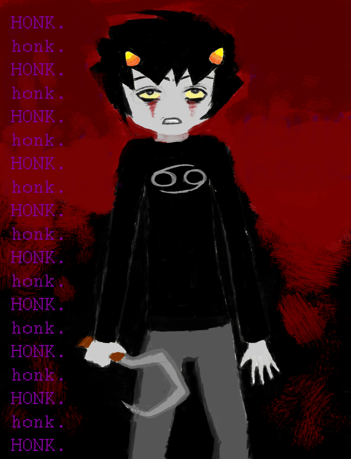 MSPA Booru - 2011 crying fullres honk karkat vantas robophysicist ...