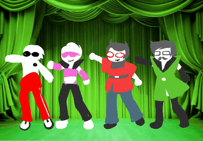 MSPA Booru - 2026 animated dancing dave strider facial hair fashion ...