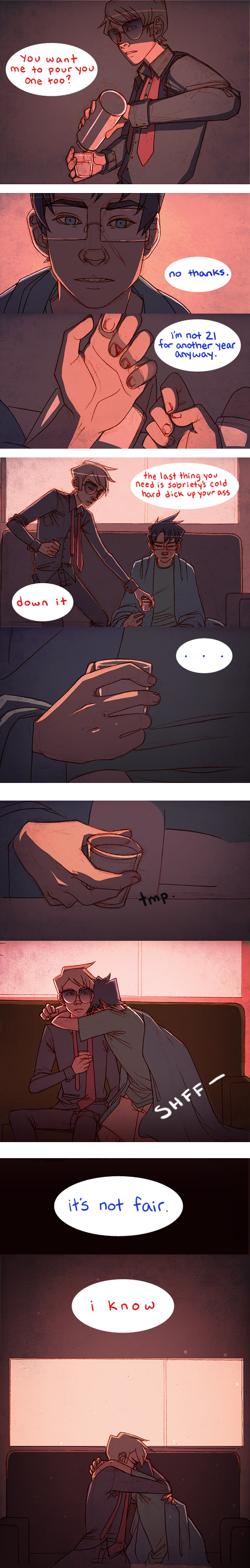 MSPA Booru - 2012 alcohol au broken source bromance casual comic dave strider eli fashion formal ...