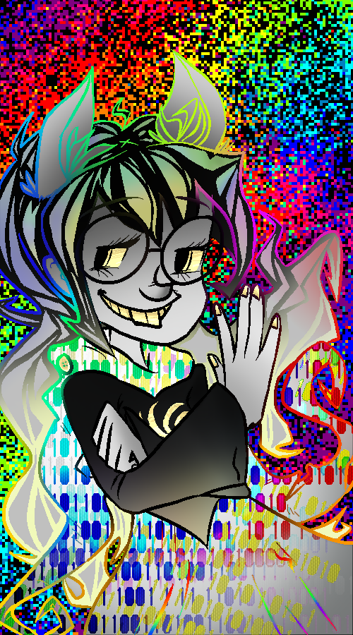 MSPA Booru - broken source dogtier godtier headshot jade harley ...