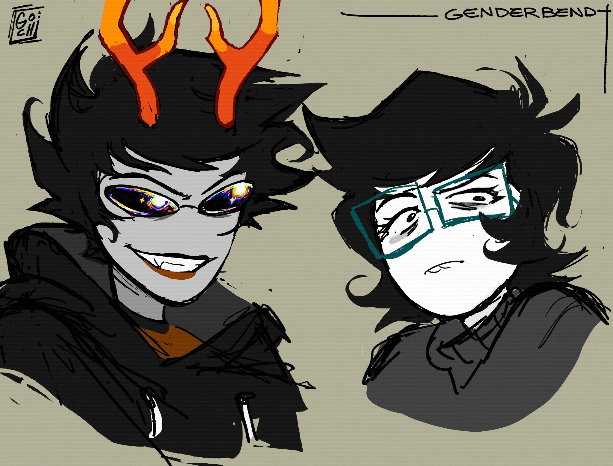MSPA Booru - 2025 dammek gochistica headshot hiveswap jude harley ...