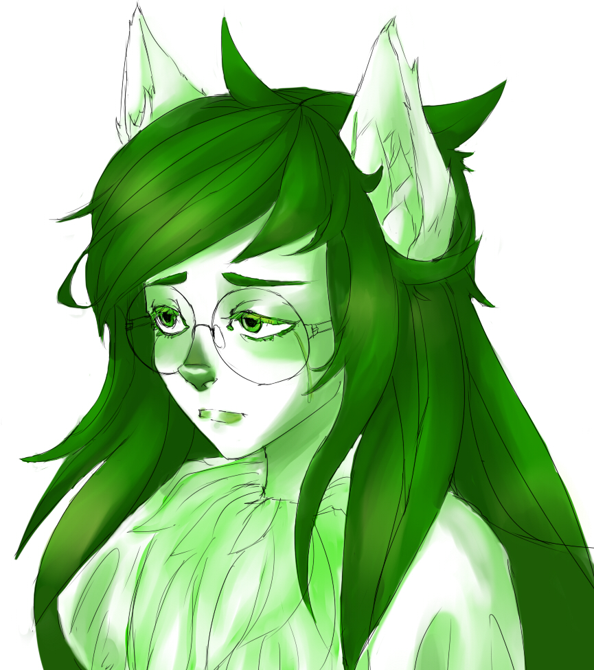MSPA Booru - crying headshot jadesprite royallie solo sprite | 67782