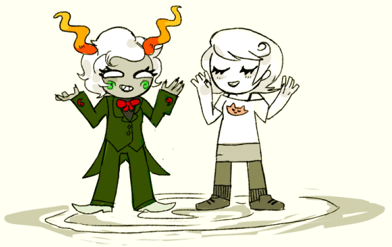 MSPA Booru - callie ohpeee calliope dream ghost roxy lalonde rumminov ...