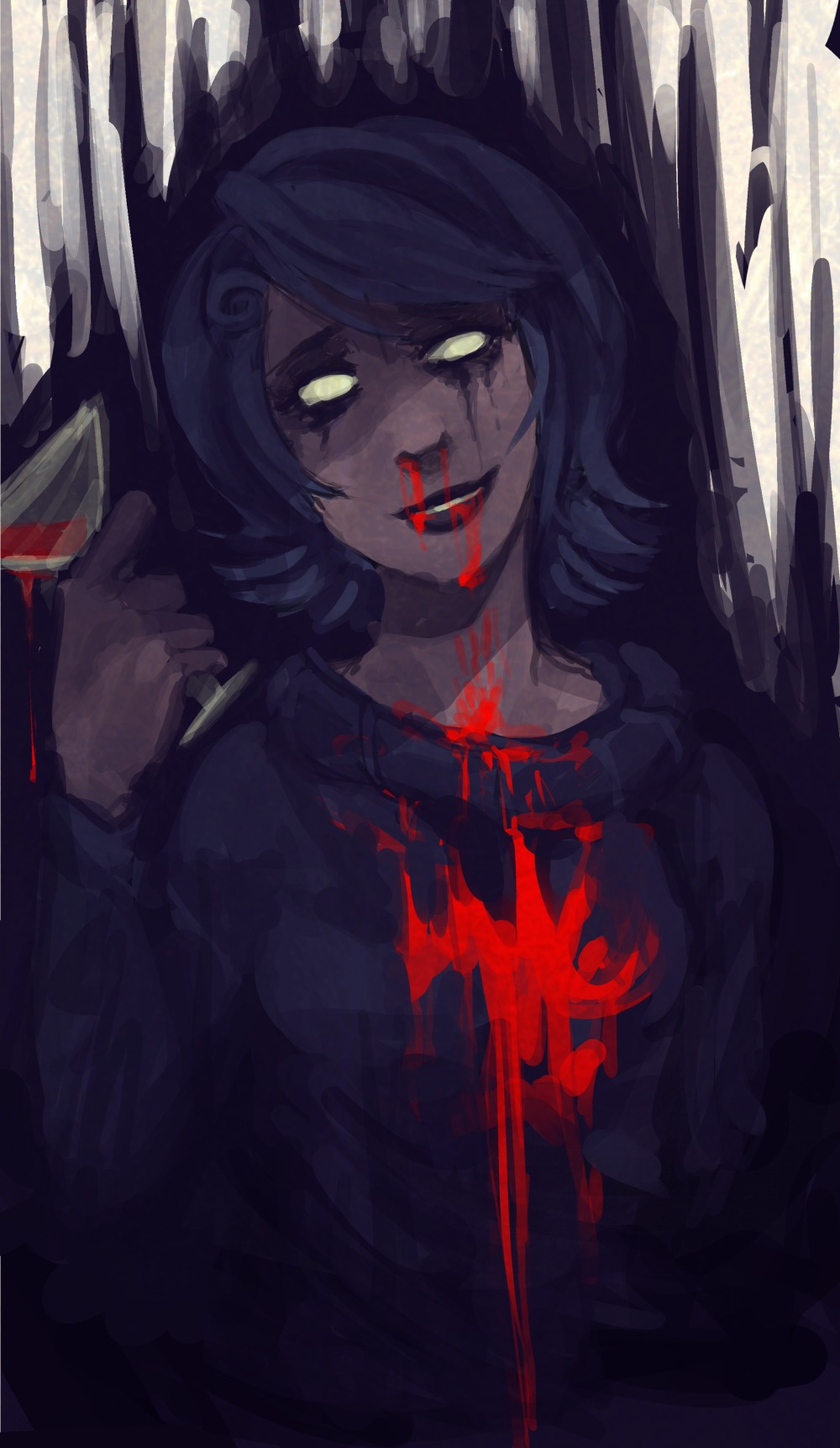 MSPA Booru - alcohol blood cocktail glass limited palette roxy lalonde ...