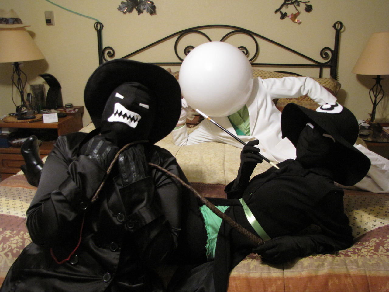 MSPA Booru - bed black inches blackrom bq cosplay doc scratch jack noir ...