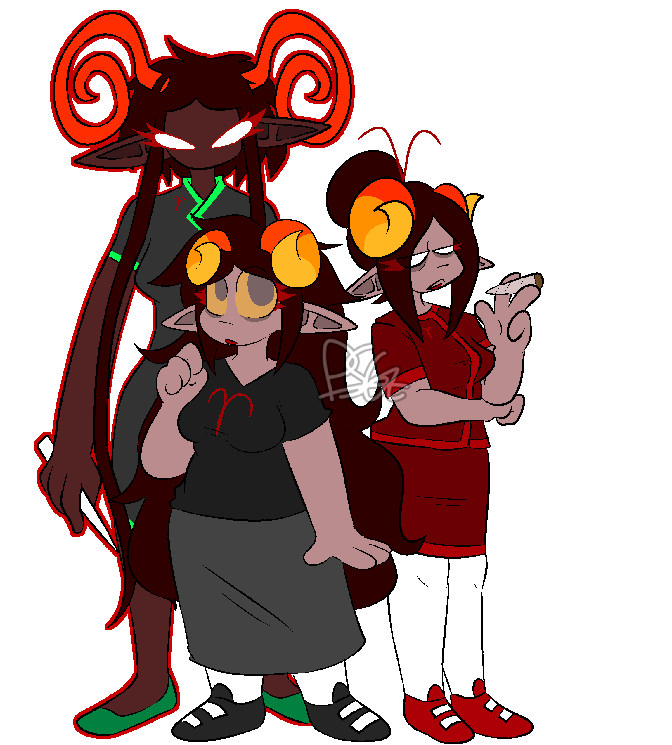 MSPA Booru - 2023 ancestors aradia megido chubstuck damara megido ...