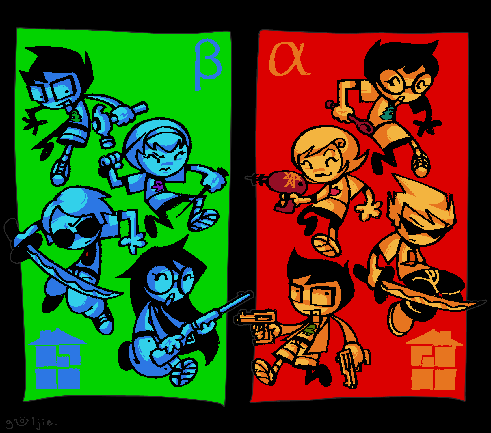 MSPA Booru - 2023 all kids alpha kids beta kids claw hammer dave ...