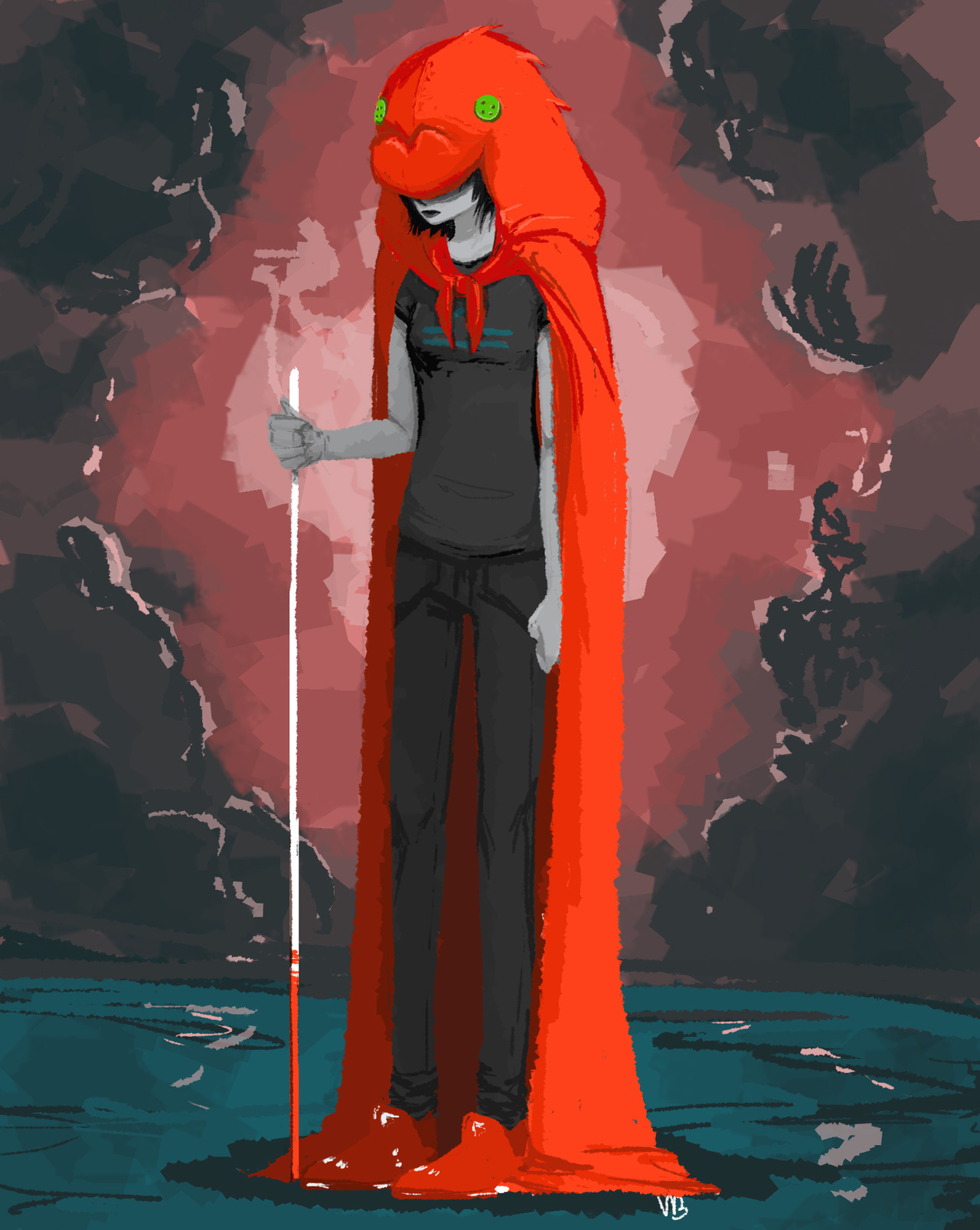 MSPA Booru - cane dragon cape solo terezi pyrope yourheadcanon | 120428