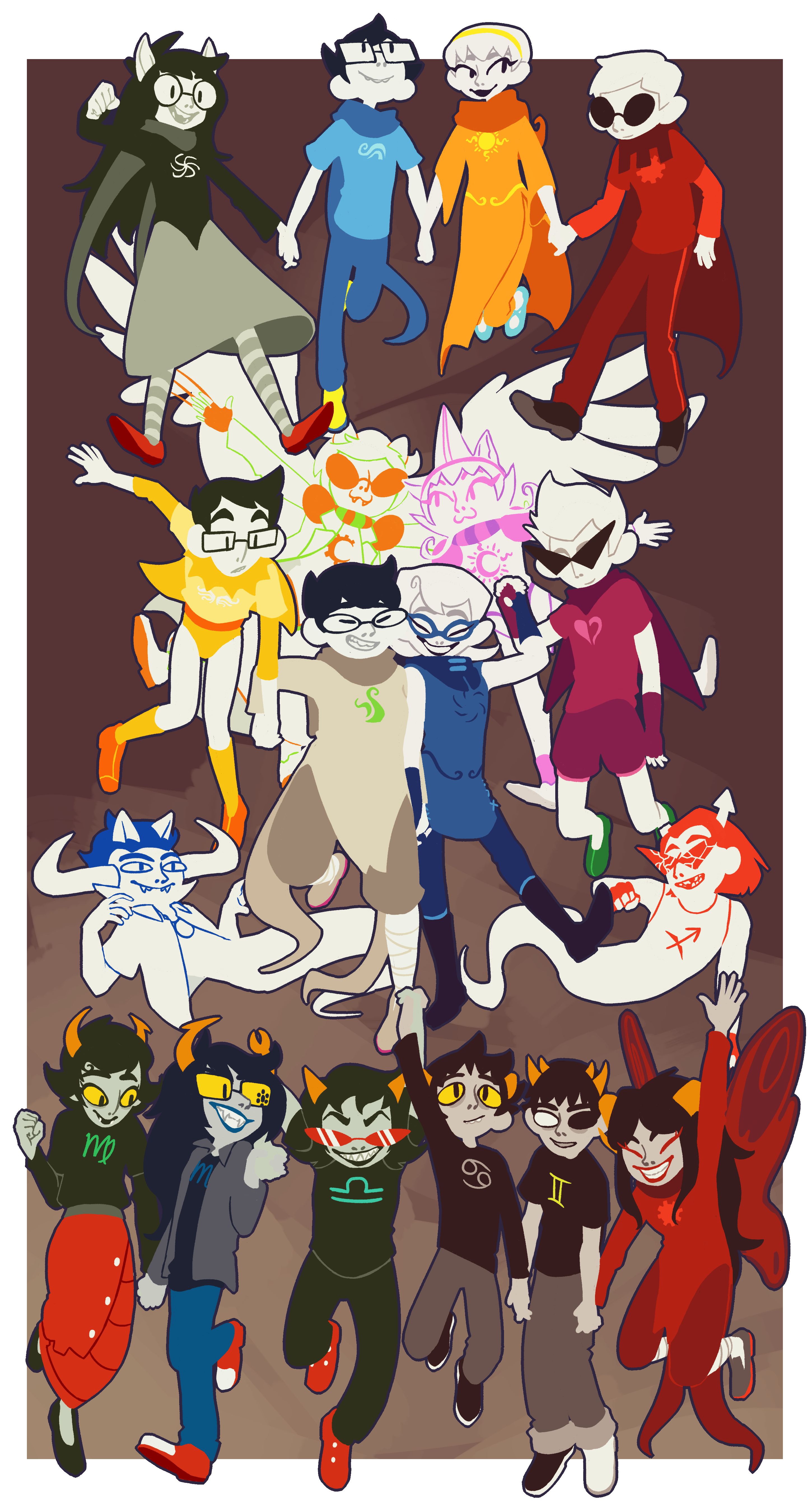 MSPA Booru - 2016 all kids alpha kids aradia megido arquiusprite beta kids breath aspect dave ...