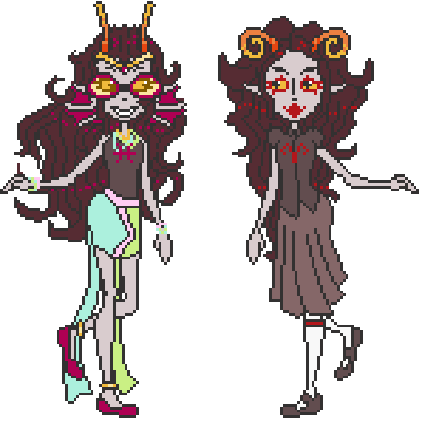 MSPA Booru - aradia megido crepusculecraft feferi peixes pixel | 102699