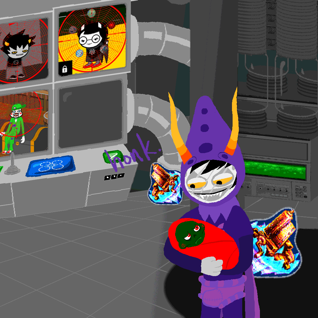 MSPA Booru - animated babies bard bladekindeyewear caliborn codtier ...