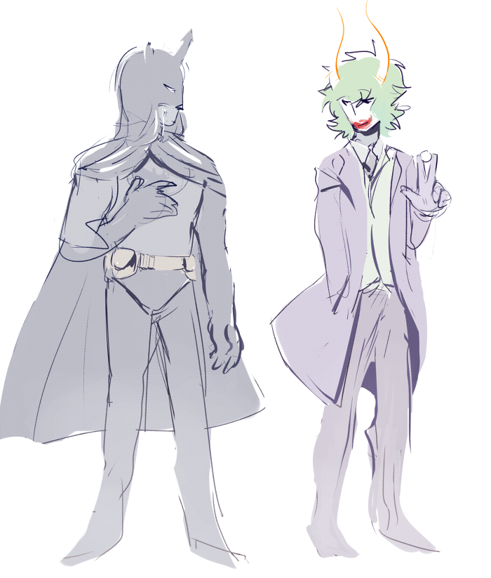 MSPA Booru - batman crossover dc equius zahhak gamzee makara high horse ...