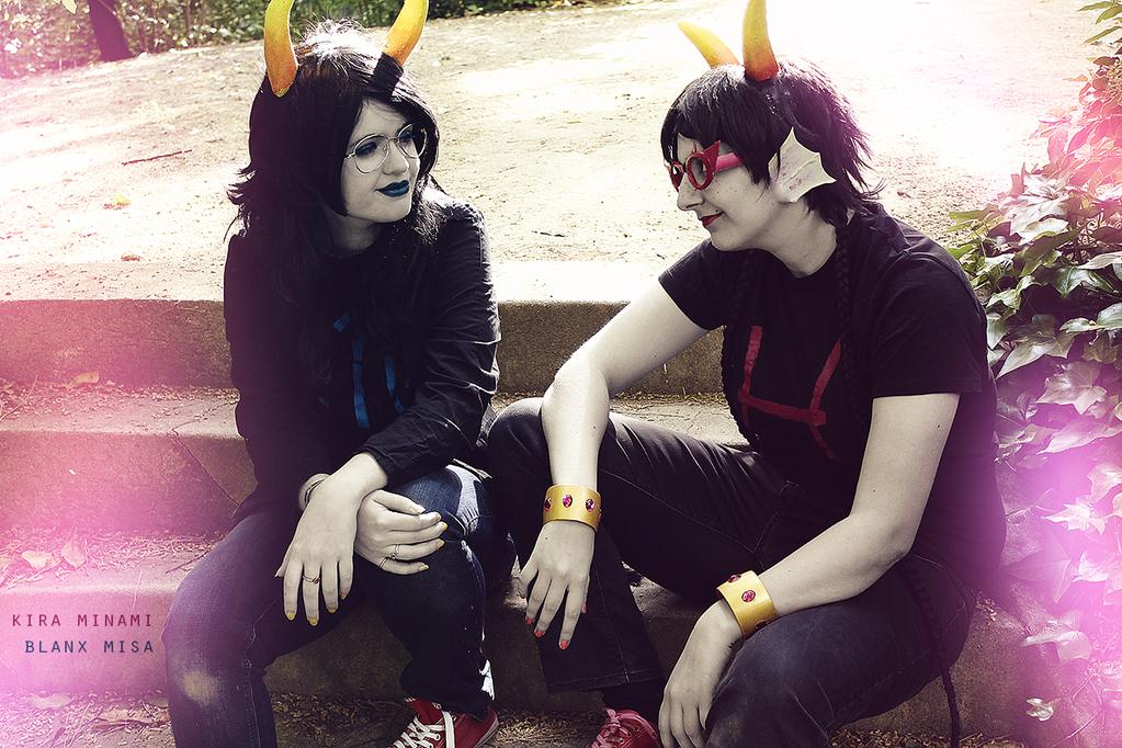 MSPA Booru - cosplay cosplayafterhours dancestors hair braid sirens ...