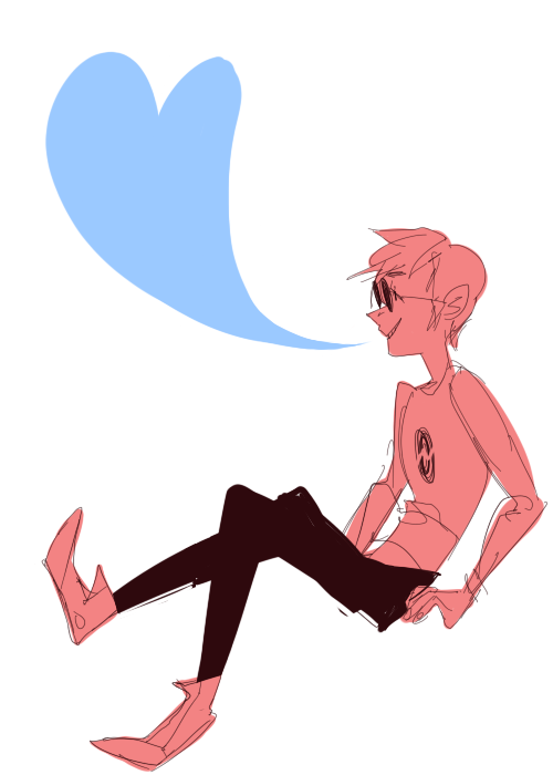 MSPA Booru - dave strider heart profile sheepskin solo starter outfit ...