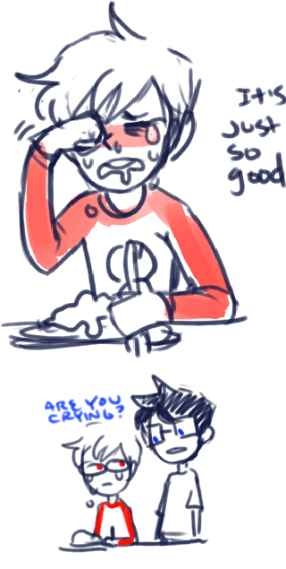 MSPA Booru - crying dave strider deleted source food john egbert red ...