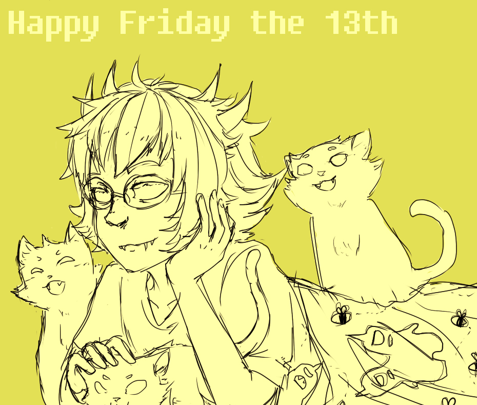 MSPA Booru - 2012 bees bicyclops lusus meowcats monochrome royallie ...