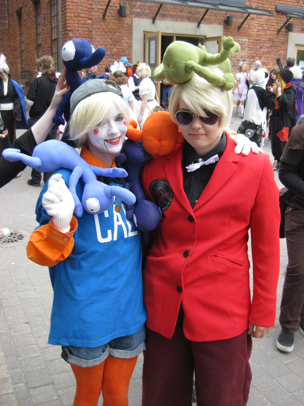 MSPA Booru - 2012 cosplay dave strider fullres lil cal real life red ...