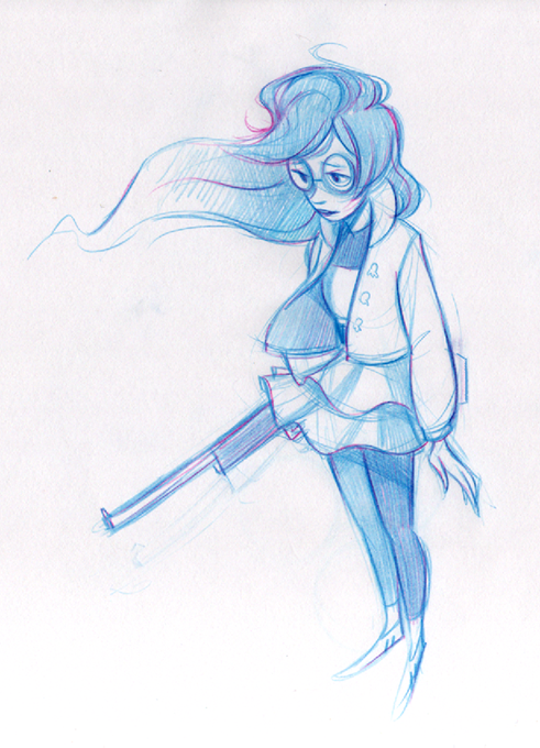 MSPA Booru - areu dress of eclectica hunting rifle jade harley ...