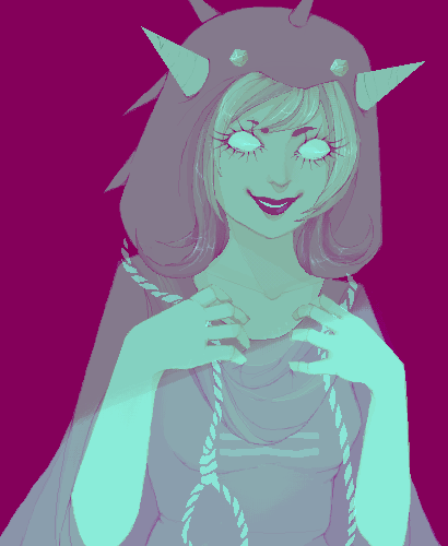 MSPA Booru - dragon cape limited palette merrigo no glasses noose pixel ...