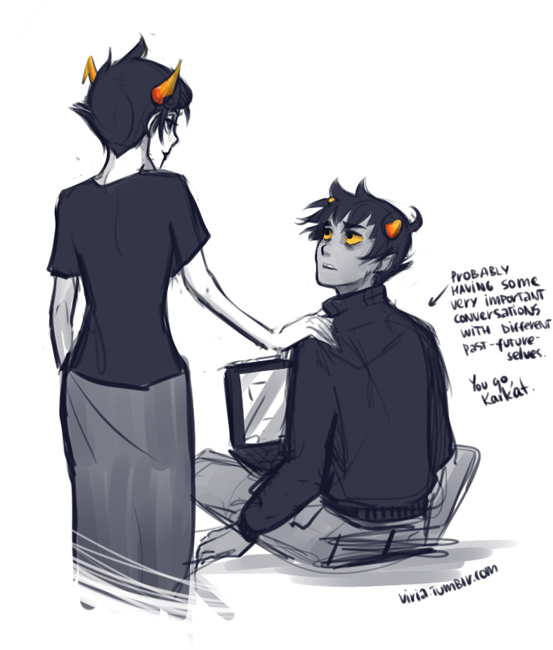 MSPA Booru - back angle computer highlight color kanaya maryam karkat ...
