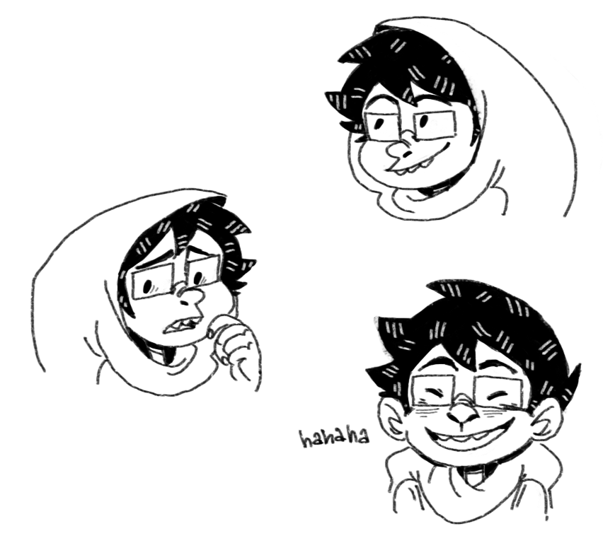 MSPA Booru Godtier Harshwhimsy Headshot Heir John Egbert Lineart Solo MSPA Booru Godtier Harshwhimsy Headshot Heir John Egbert Lineart Solo