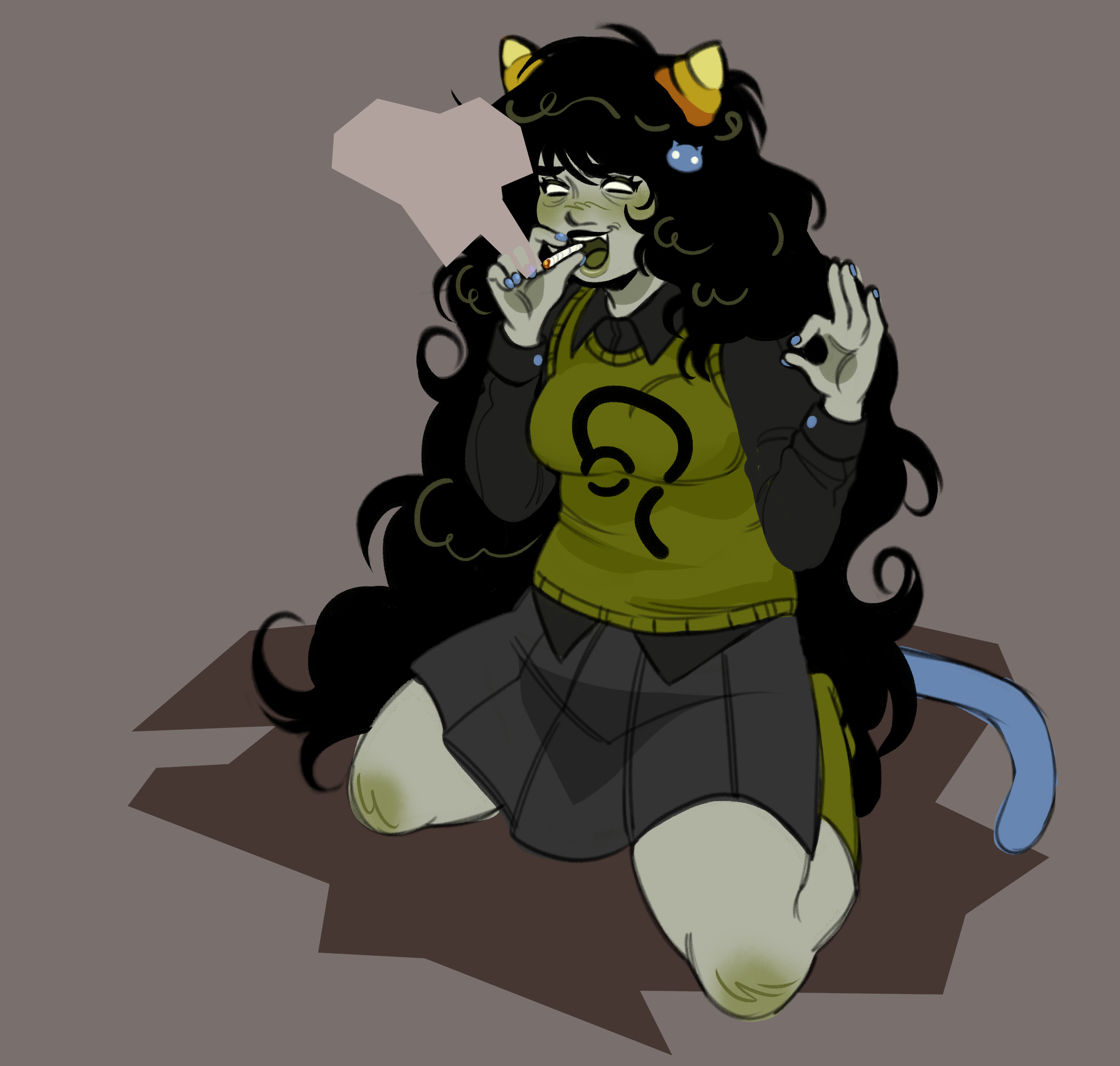 MSPA Booru - 2025 dancestors dream ghost drug use fullres kneeling ...