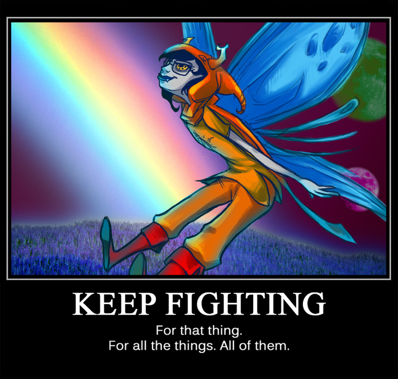 MSPA Booru - 2010 alternia demotivational poster fullres godtier green ...