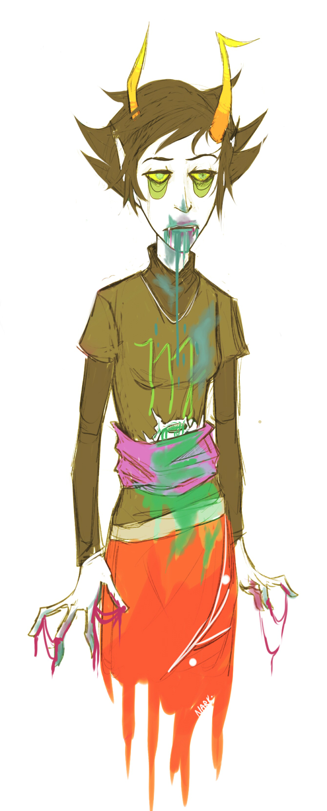 MSPA Booru - blood deadling gash sash gore kanaya maryam solo | 69677