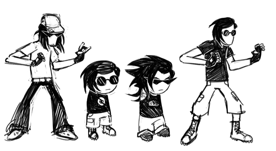 MSPA Booru - 2024 alpha dave alternate hair artcherontia bro dave strider dirk strider facial ...