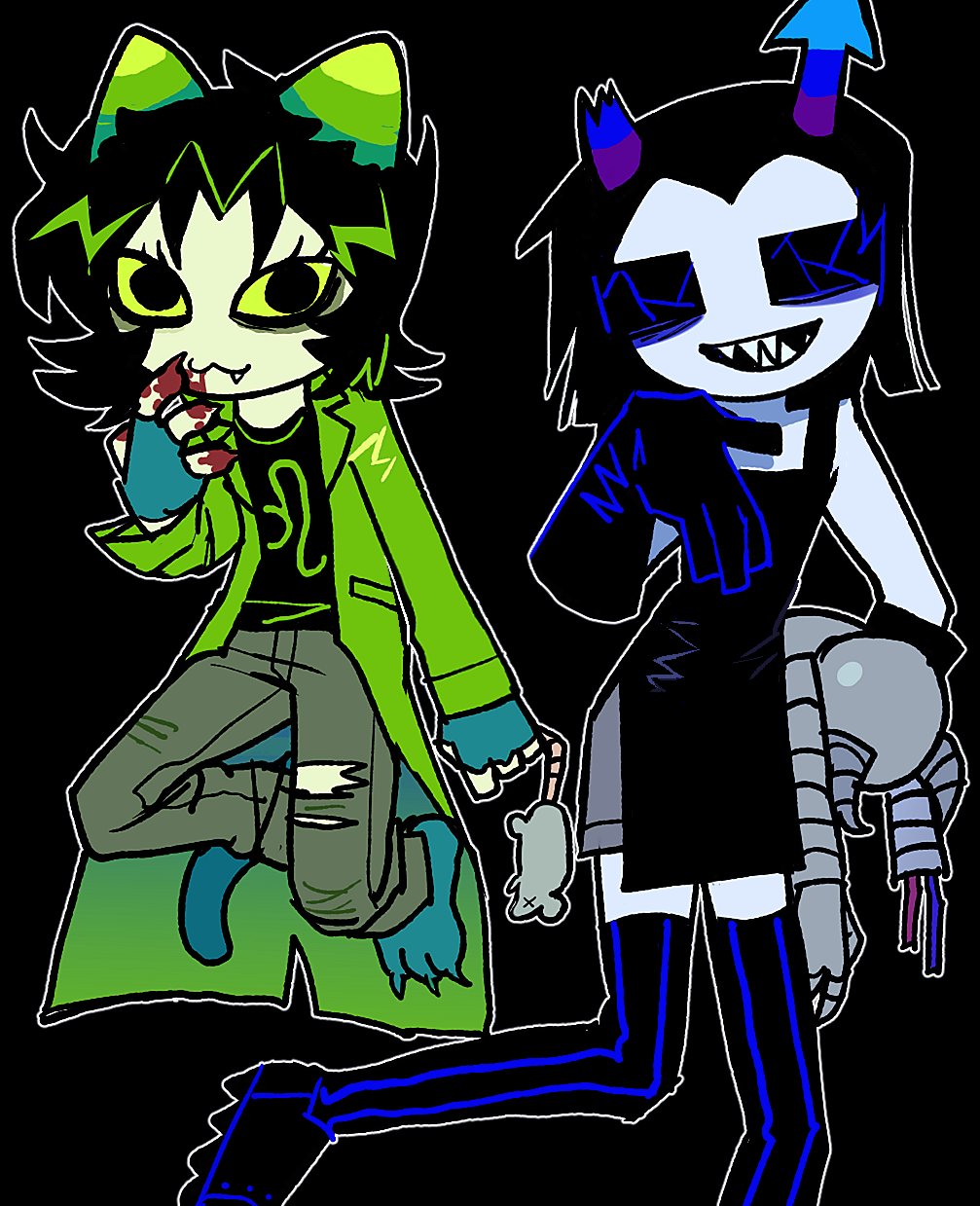 MSPA Booru - 2024 blood equius zahhak nepeta leijon robot starter ...