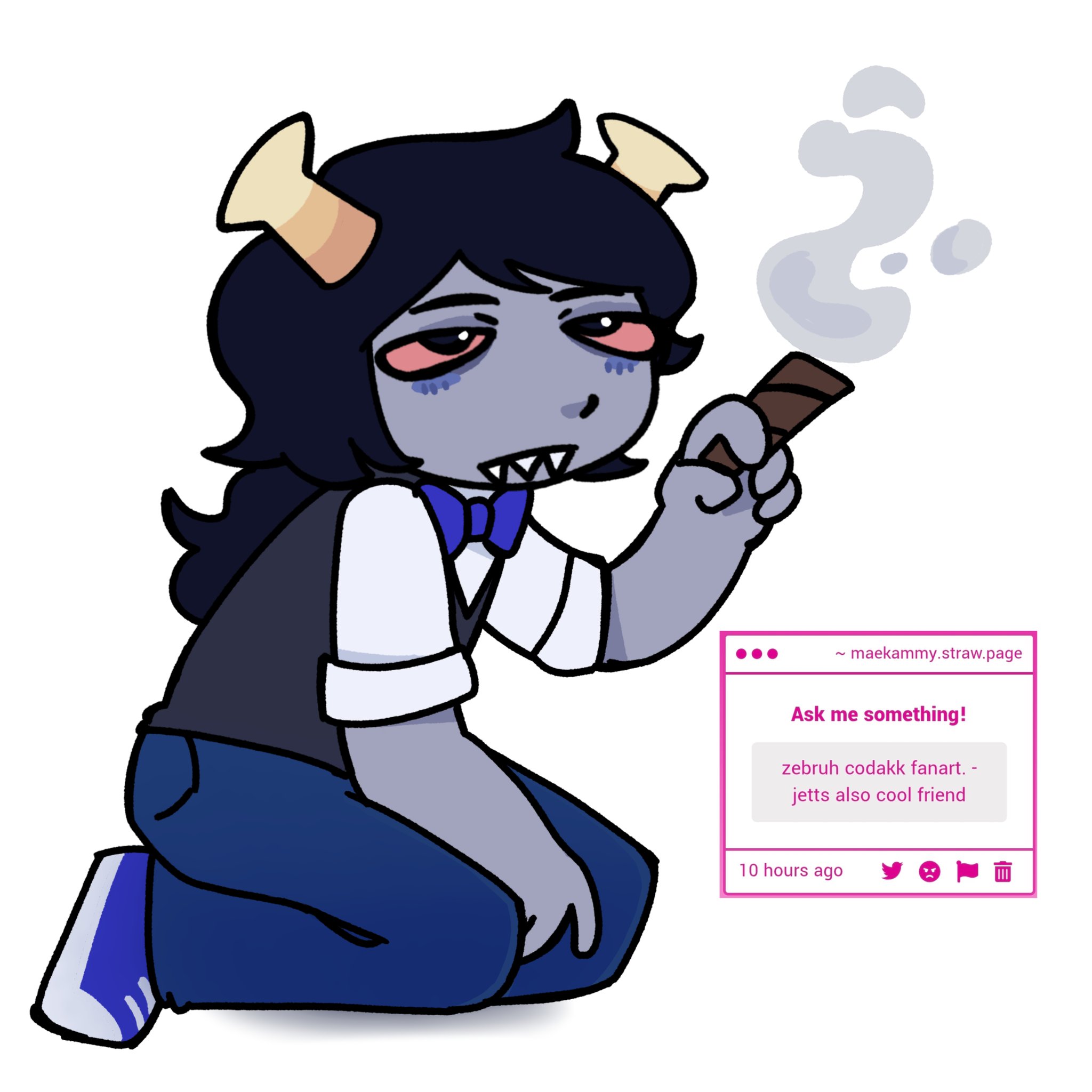 MSPA Booru - 2026 drug use fullres hiveswap maekammy smoking solo ...