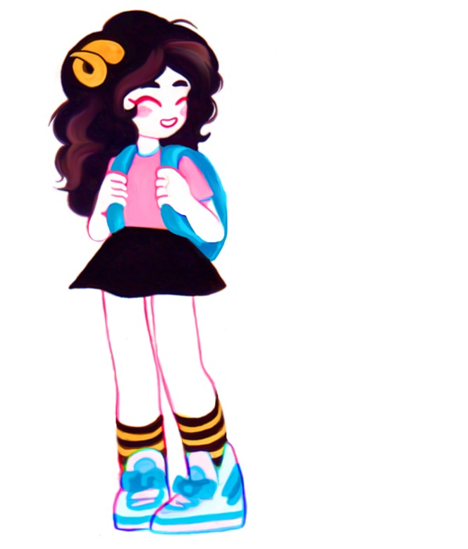Mspa Booru Aradia Megido Casual Fashion Solo Wildparsnip 110655