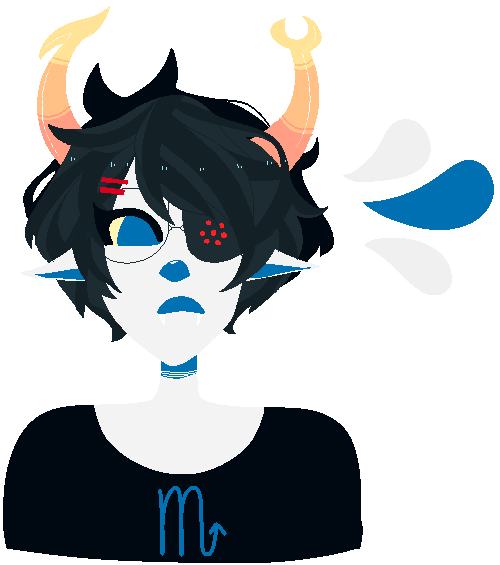 MSPA Booru - animated broken source derse-dreamer eyepatch solo vriska ...