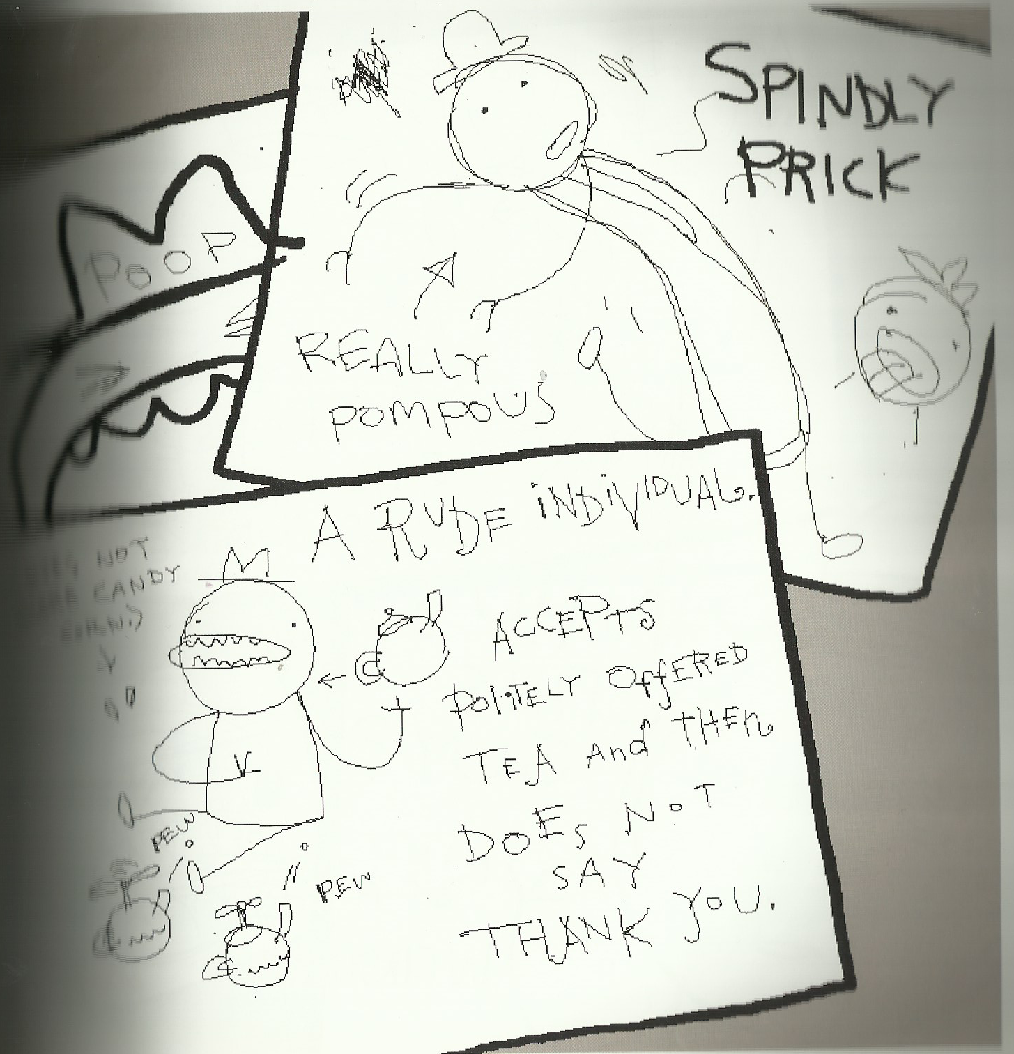 MSPA Booru - 2010 ace dick beverage candy corn fullres grayscale ...