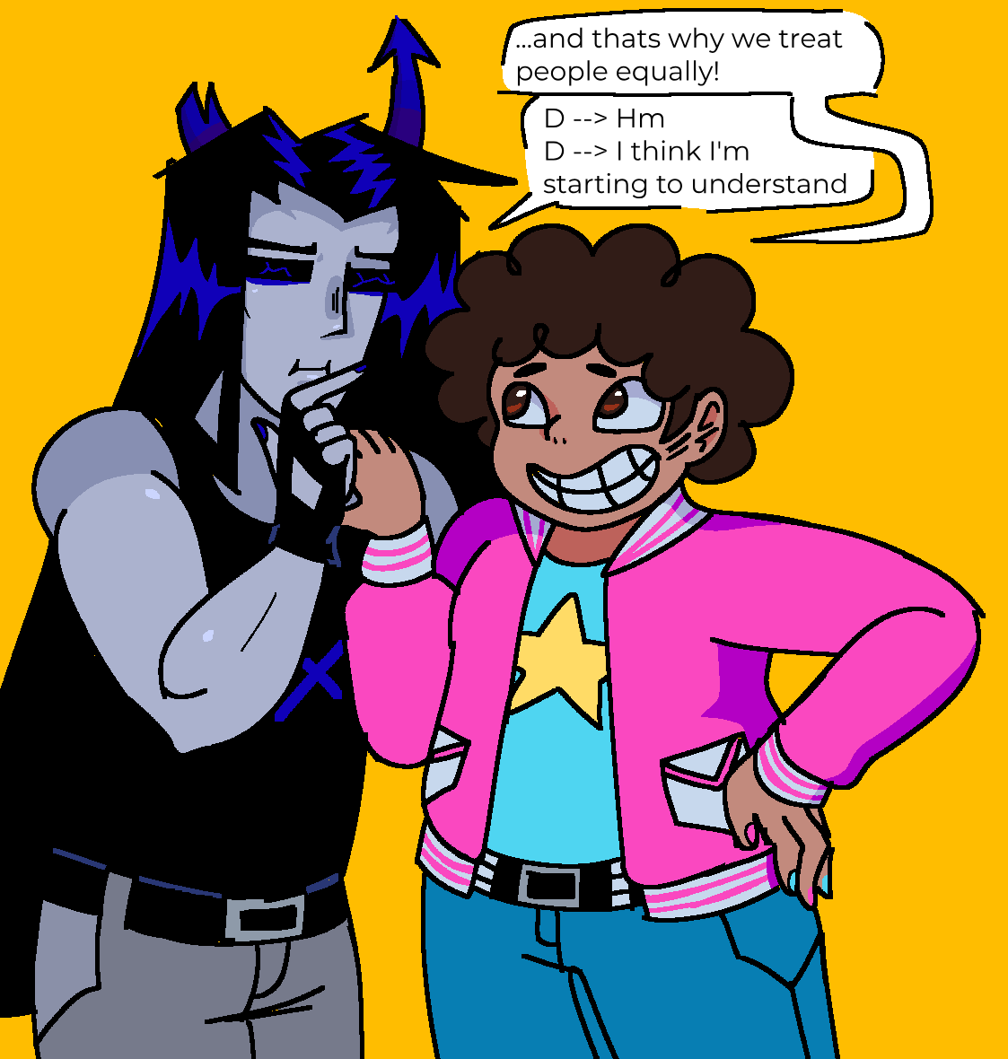MSPA Booru - 2025 crossover equius zahhak fullres jaggy lines skyzahhak ...