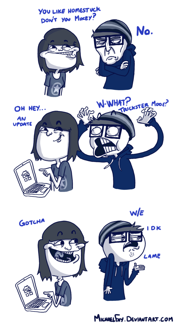 MSPA Booru - comic fandom meme michaelfay the truth | 82778