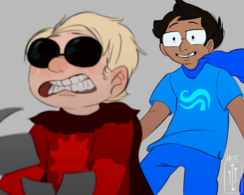 MSPA Booru - crying dave strider godtier heir john egbert knight panel ...