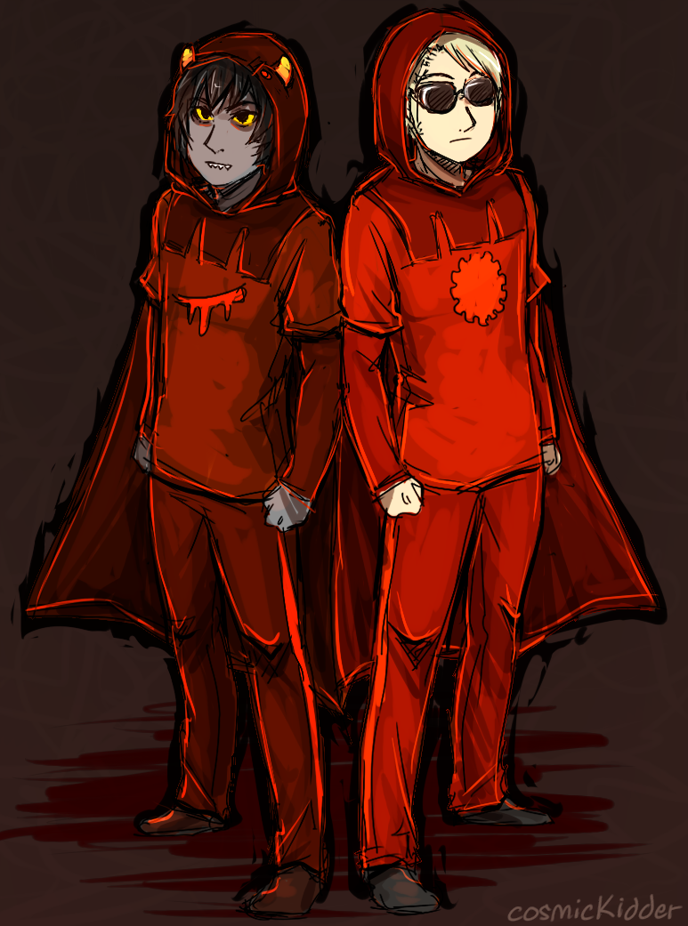 MSPA Booru - 2013 blood aspect cosmickidder dave strider godtier karkat ...