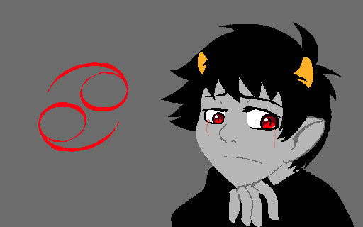MSPA Booru - crying headshot karkat vantas pixel solo spazztastikim ...