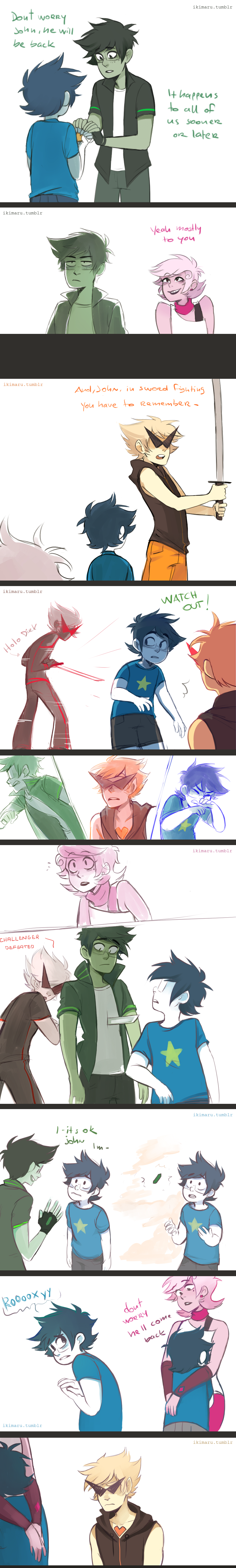 MSPA Booru - 2015 back angle body modification comic crossover dirk ...