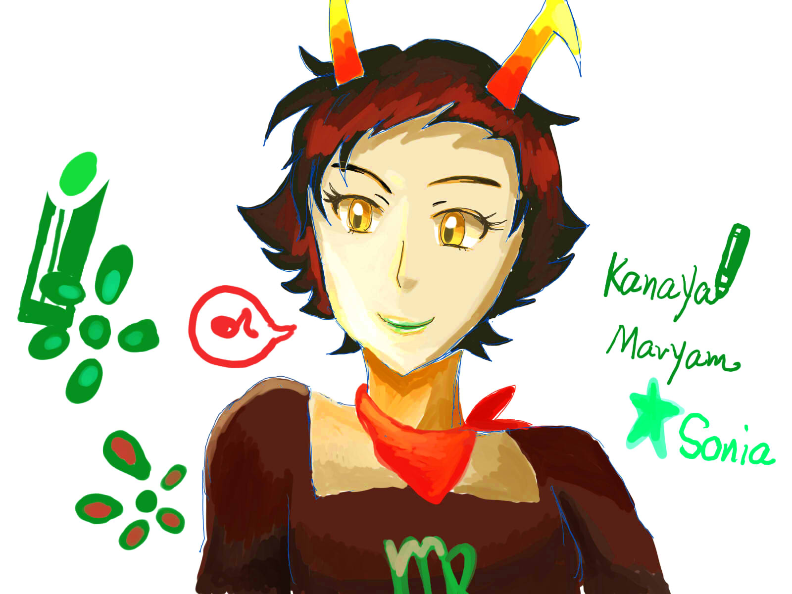 MSPA Booru - kanaya maryam music note solo yumeimi | 119968