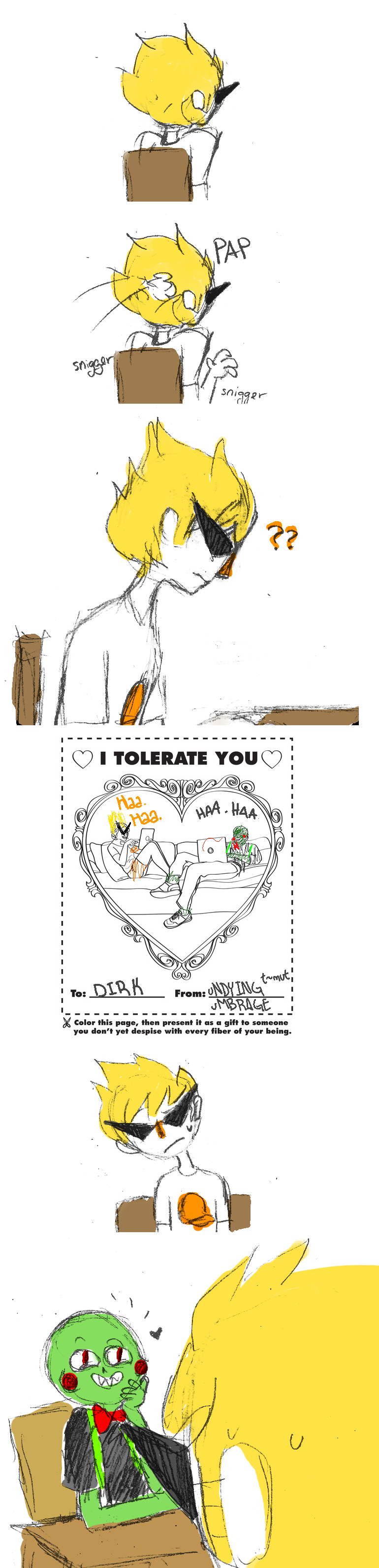 MSPA Booru - ? caliborn comic dirk strider dirkuu heart porfoct redrom ...