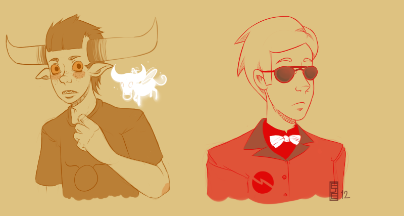 MSPA Booru - dave strider lusus macabrelolita red plush puppet tux ...