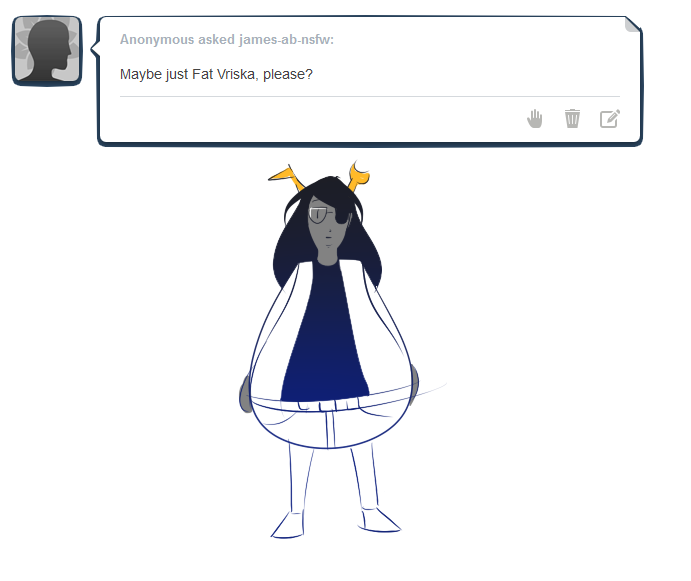 MSPA Booru - fat vriska jamesab request solo vriska serket | 170422