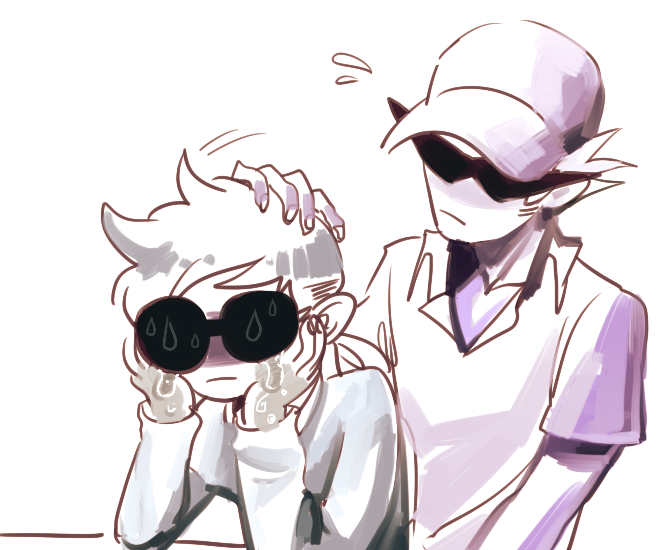 MSPA Booru - bro ccin crying dave strider limited palette | 112256