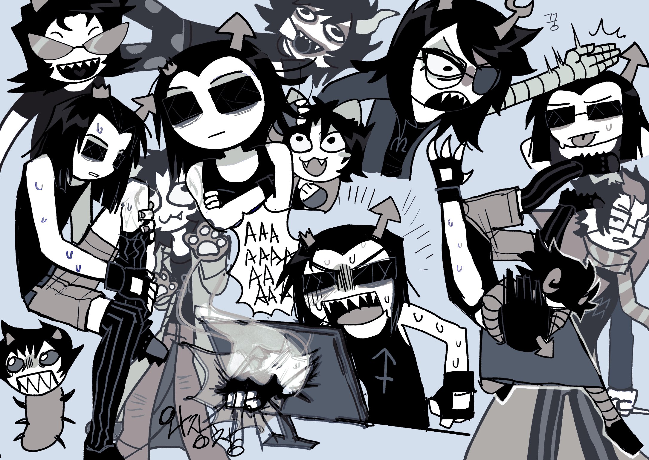 MSPA Booru - 2023 aradia megido aradiabot art dump artificial limb ...